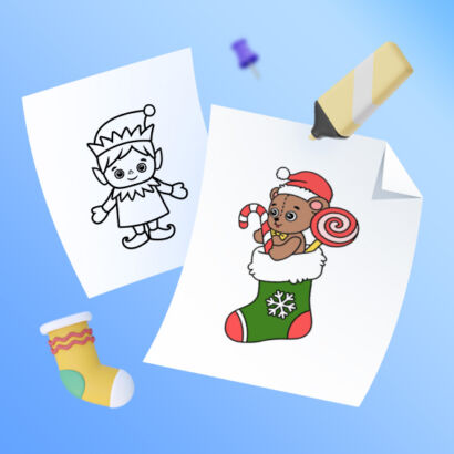 Routine Charts & Coloring Pages - Bimi Boo