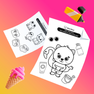 Routine Charts & Coloring Pages - Bimi Boo