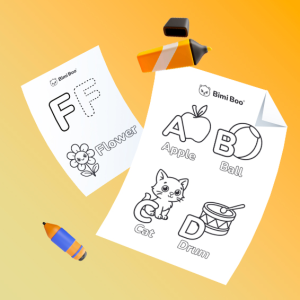 Routine Charts & Coloring Pages - Bimi Boo